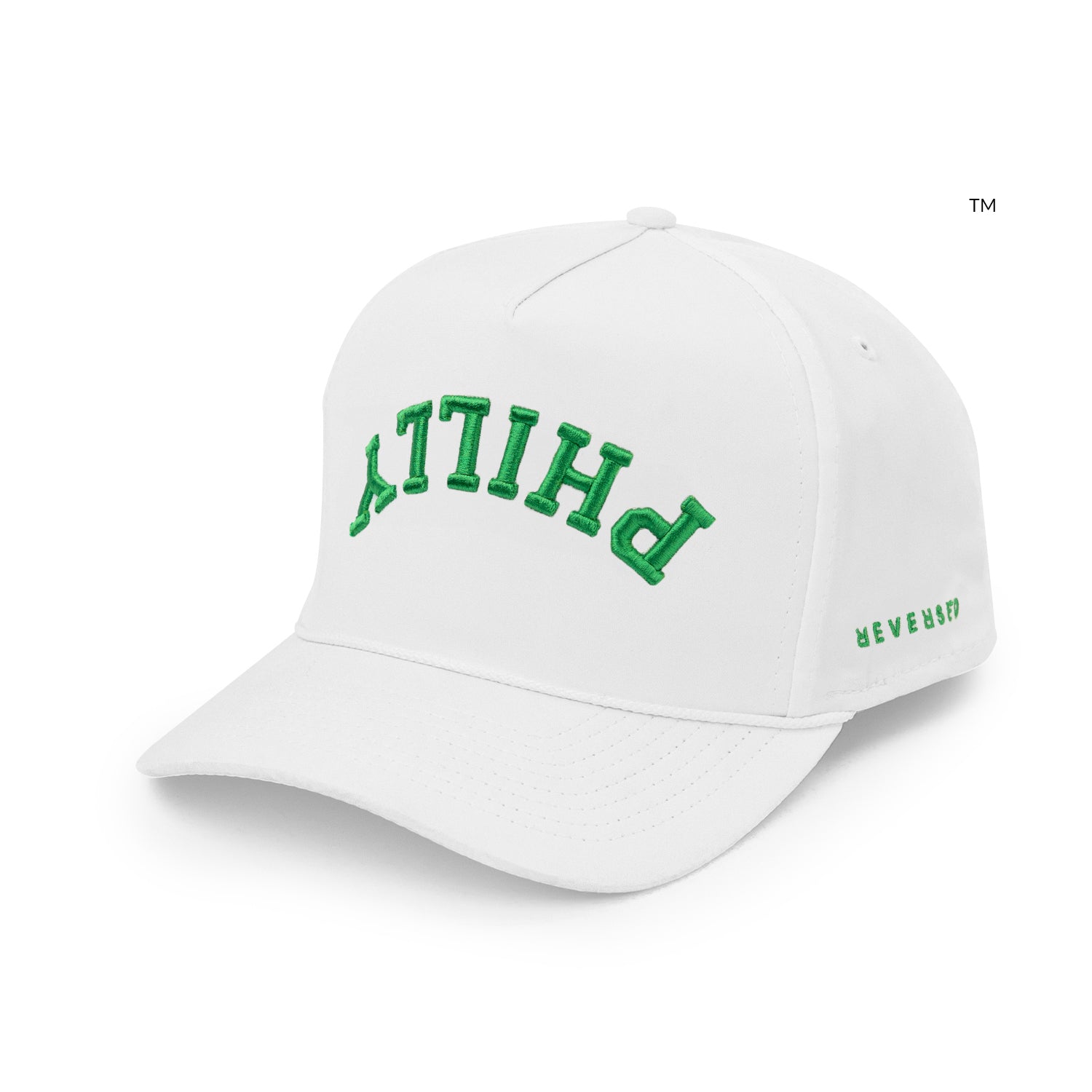 Upside Down Philly Hat - Performance: White
