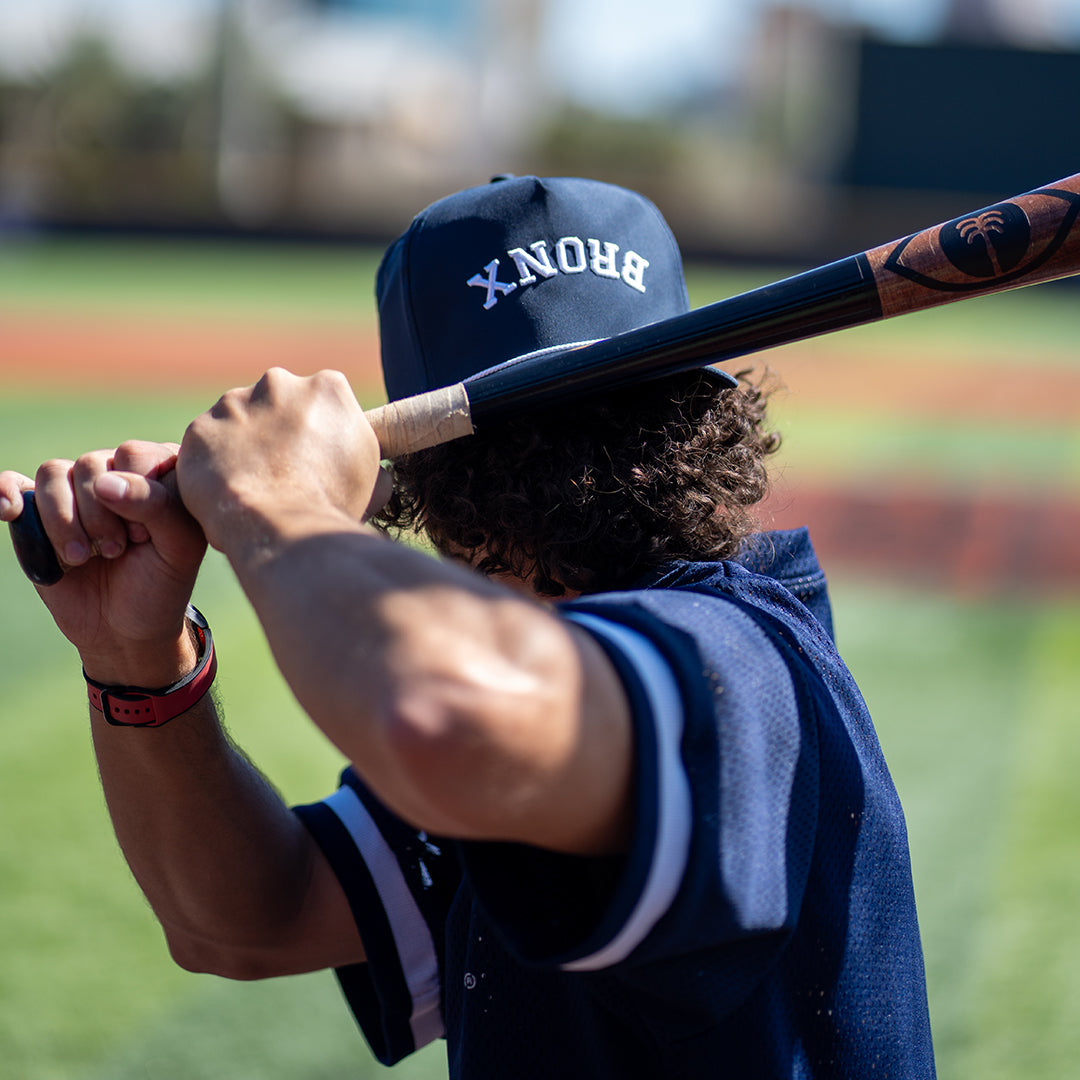Upside Down Bronx Hat - Performance: Navy