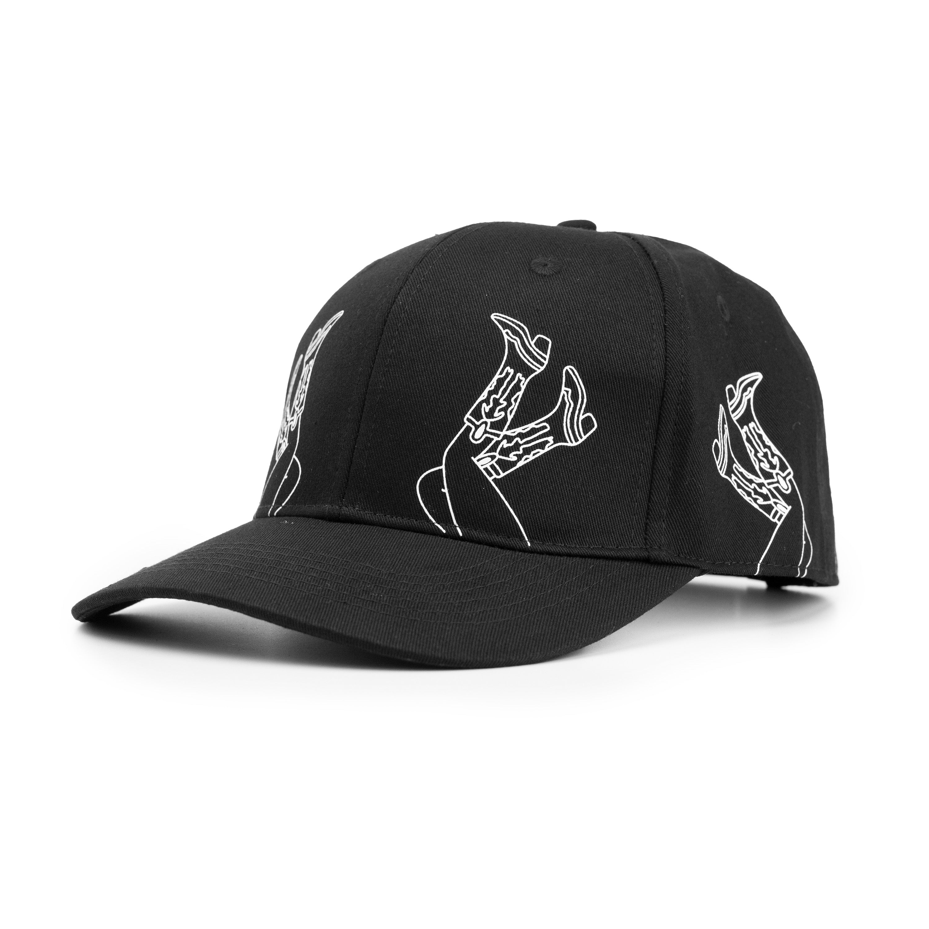 Boots (samEhues) - Relaxed Hat: Black / White
